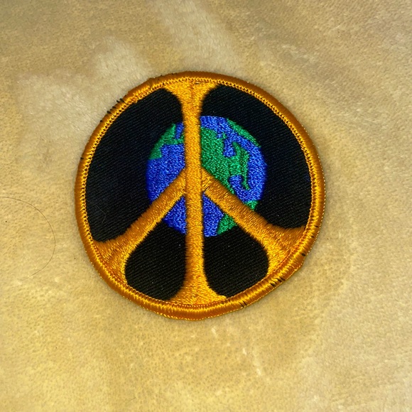 Other | Vintage Peace Sign Patch | Poshmark